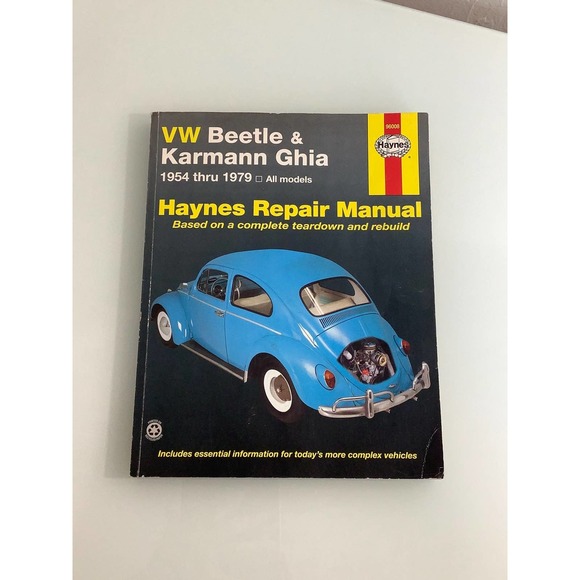 Haynes | Other | Haynes Repair Manual Vw Beetle Karmann Gaia 9541979 ...